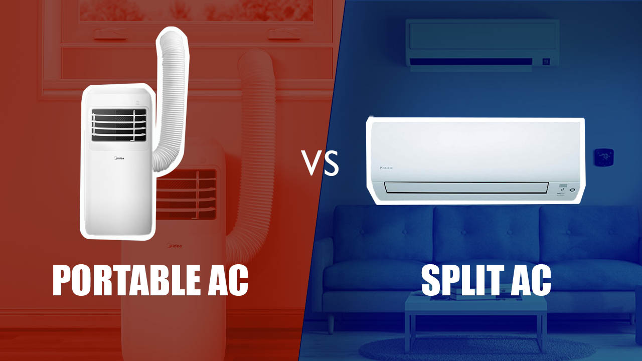 Portable AC Vs Split AC Picking The Right Type Of AC For You Review Portable AC Vs Split AC Picking The Right Type Of AC For You Review